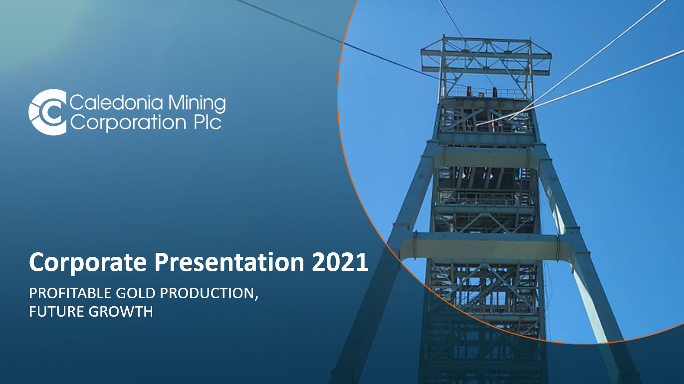 Corporate Presentation - Caledonia Mining Corporation plc